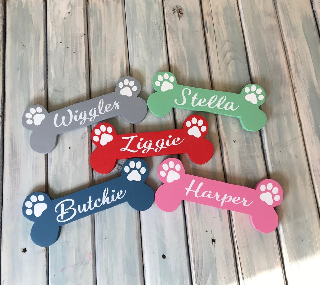 Custom Farmhouse Wooden Dog Sign, Dog Crate Sign, Dog Wall Decor - Etsy