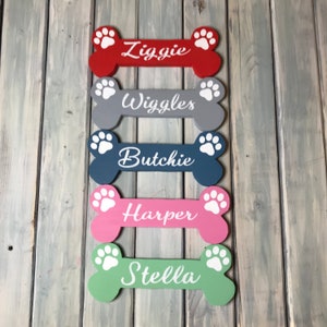 Custom Farmhouse Dog Bone Sign Shelf Sitter - Etsy