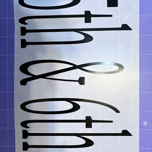 Custom Word Decals - Etsy