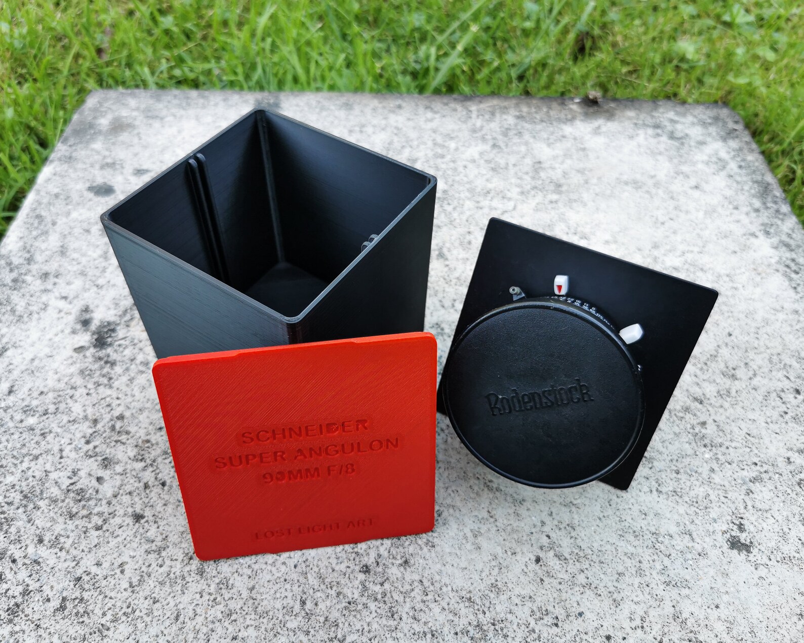 Large Format Lens Storage Box / Completely Personalised | Etsy