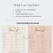 Price List Sign Template | Printable Pricing Guide | Editable Price ...