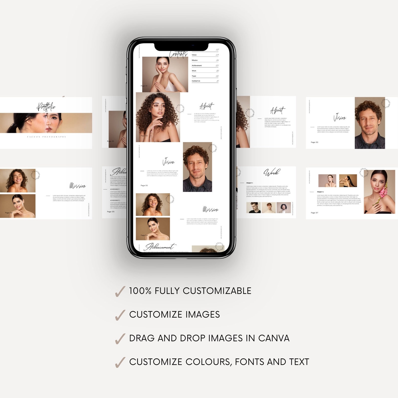 Photography Portfolio Template | Design Portfolio | Business Portfolio ...