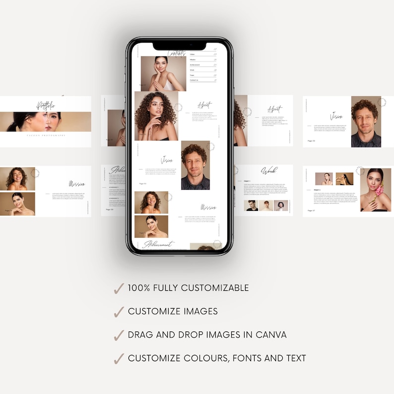 Photography Portfolio Template | Design Portfolio | Business Portfolio ...