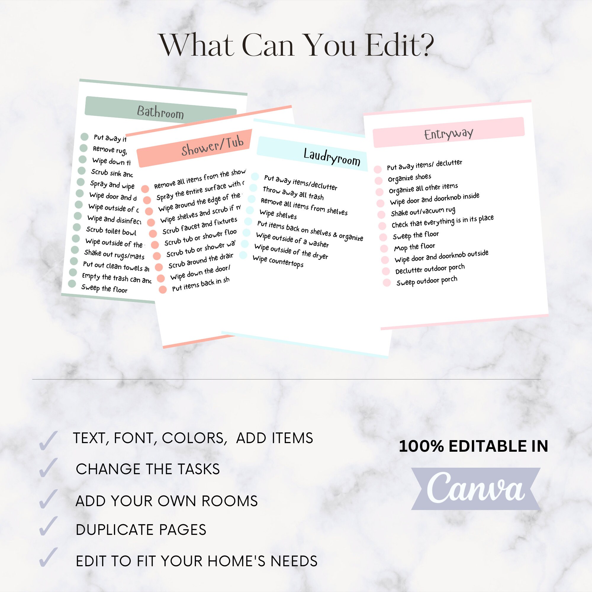 Kids Cleaning Cards Cleaning Check List Cleaning Schedule Kids Routine ...