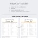 Price List Sign Template | Printable Pricing Guide | Editable Price ...