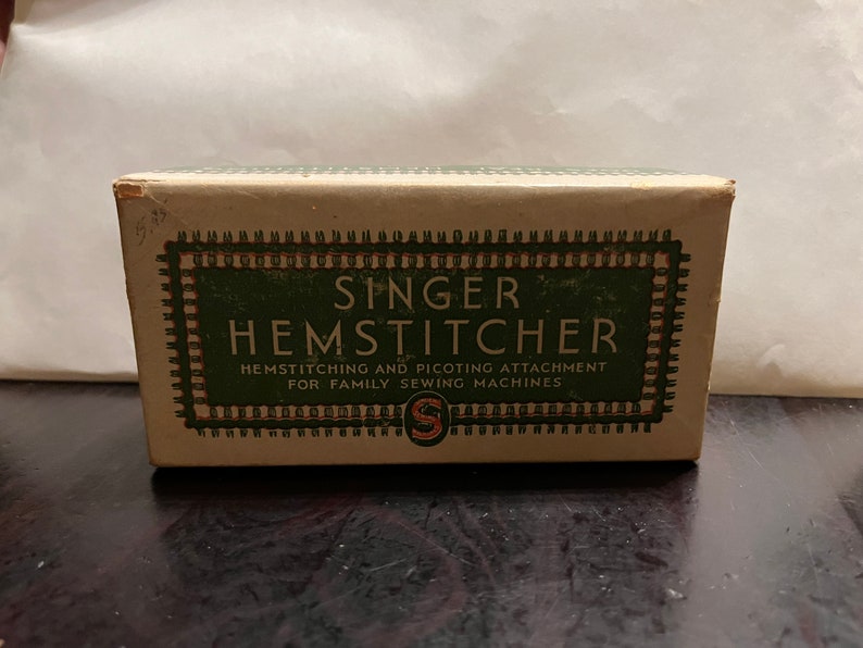 Vintage Singer Hemstitcher - Etsy
