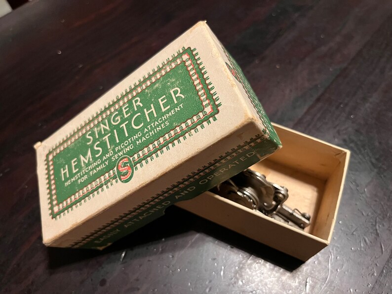 Vintage Singer Hemstitcher - Etsy