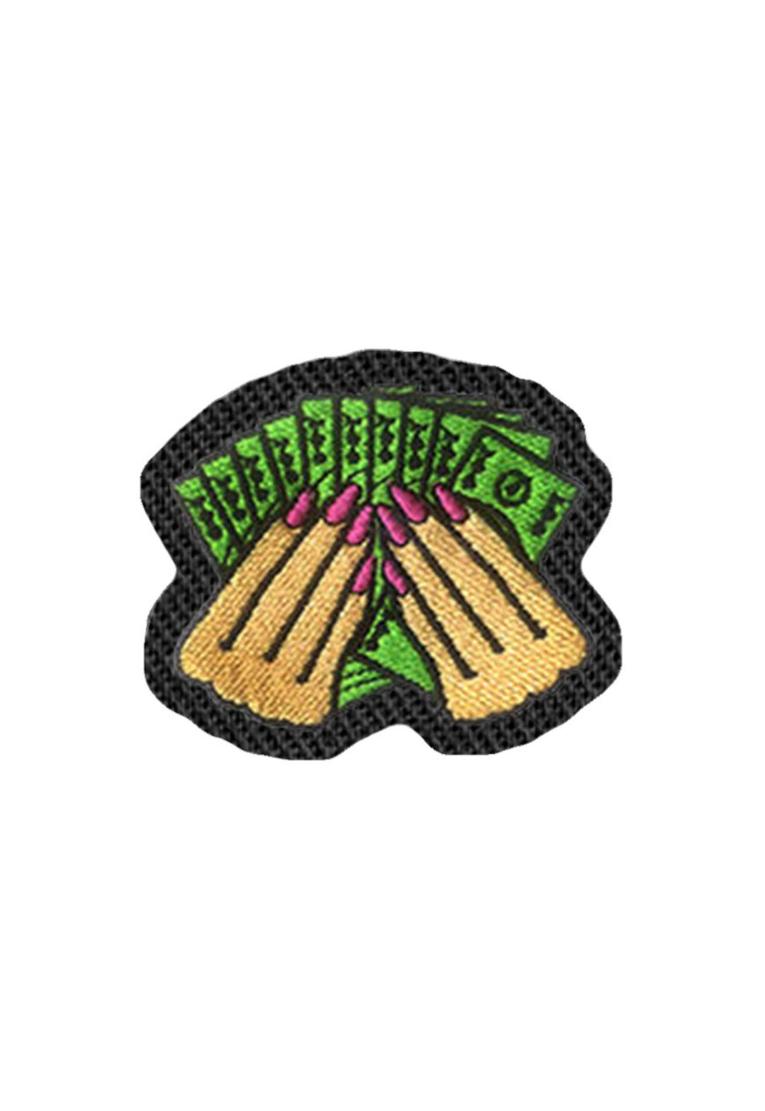 Flaunting Money Iron on Patch Sew on Embroidered Patches Fashion ...