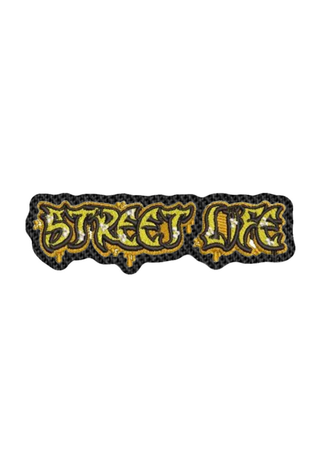 Street Life Graffiti Iron on Patch Sew on Embroidered Patches Cities ...