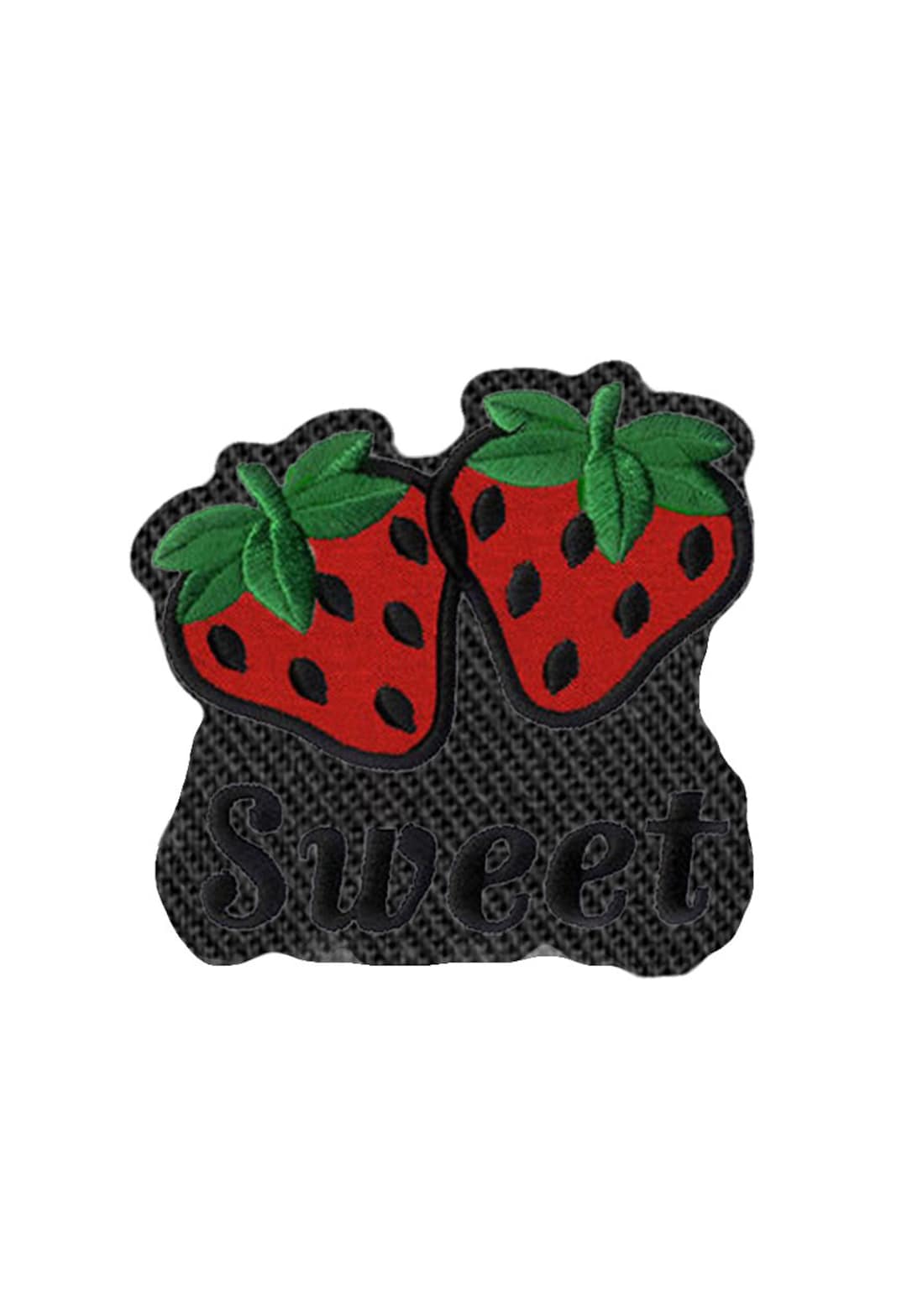 Strawberries Iron on Patch Sew on Embroidered Patches Food & Dining ...
