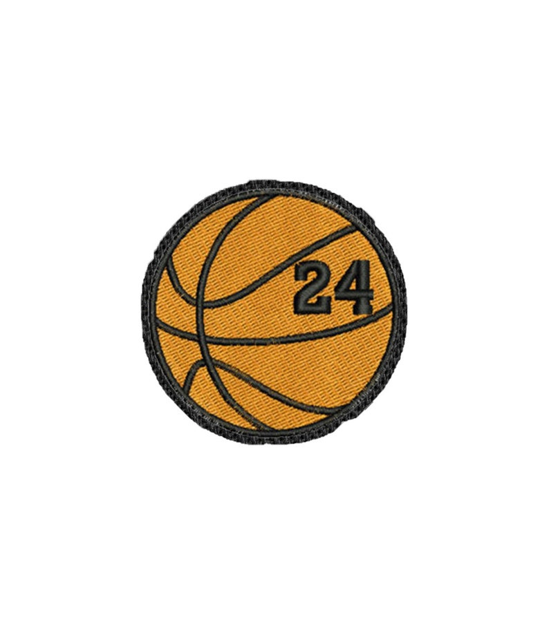 Basketball Ball Iron on Patch / Sew on Embroidered Patches - Etsy