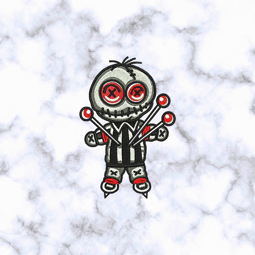 Iron on Patch / Voodoo Patch Sew on Embroidered Patch Voodoo Doll ...