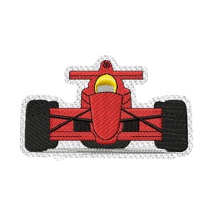 Formula 1 Racing Car Iron on Patch Sew on Embroidered Patches Hobbies ...