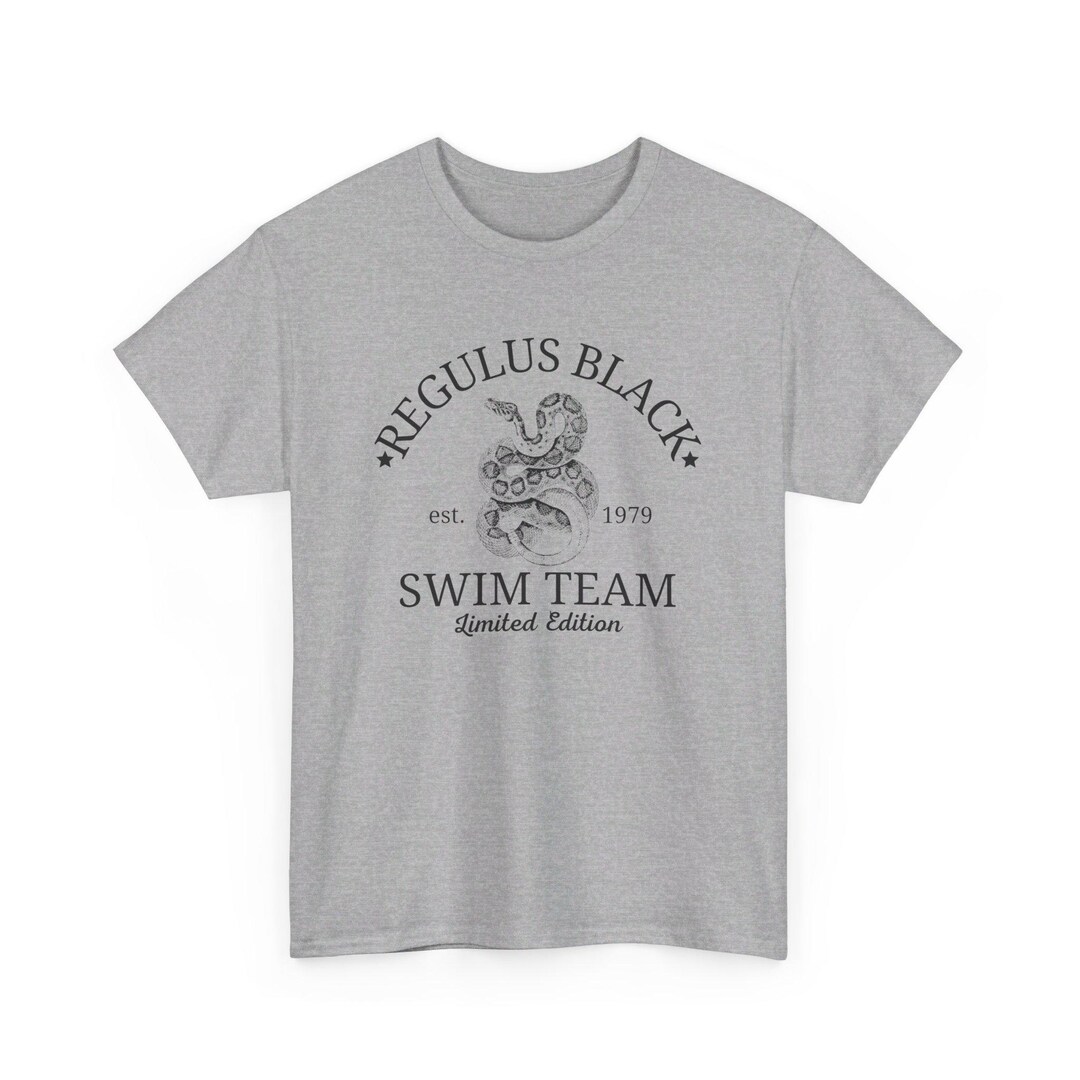 Regulus Black Swim Team T Shirt, Marauders Merch, Harry Potter Tee - Etsy