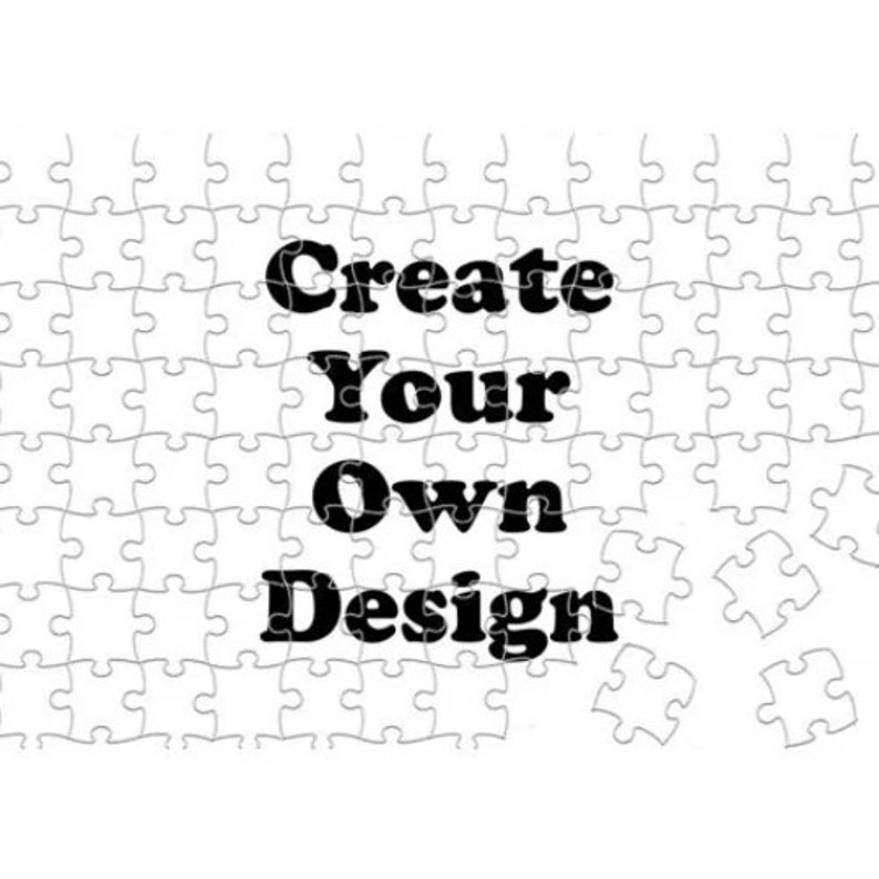 CUSTOM Picture Puzzle Premium Photo Puzzle Create Your Own - Etsy