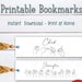 ASL Bookmark Personalized | Sign Language Name Bookmark | ASL Gifts ...