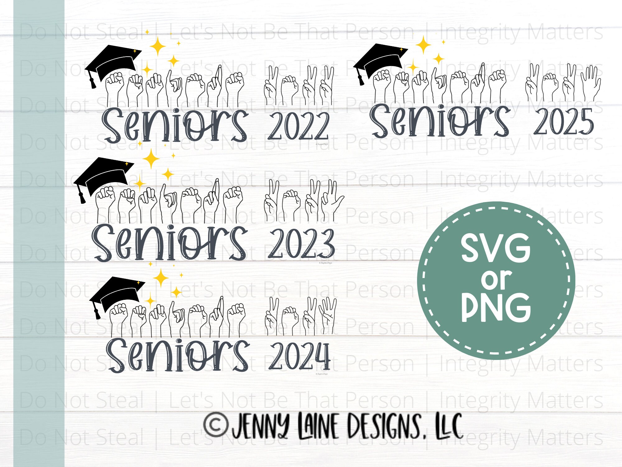 ASL Graduation SVG, Graduation Announcement 2023, Asl Graduation 2023 ...