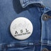 Interpreter for the Deaf Pin | American Sign Language Button Pin | Deaf ...