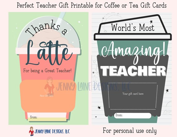 Teacher Gift Card Thank You Bundle Teacher Gift Box Gift | Etsy