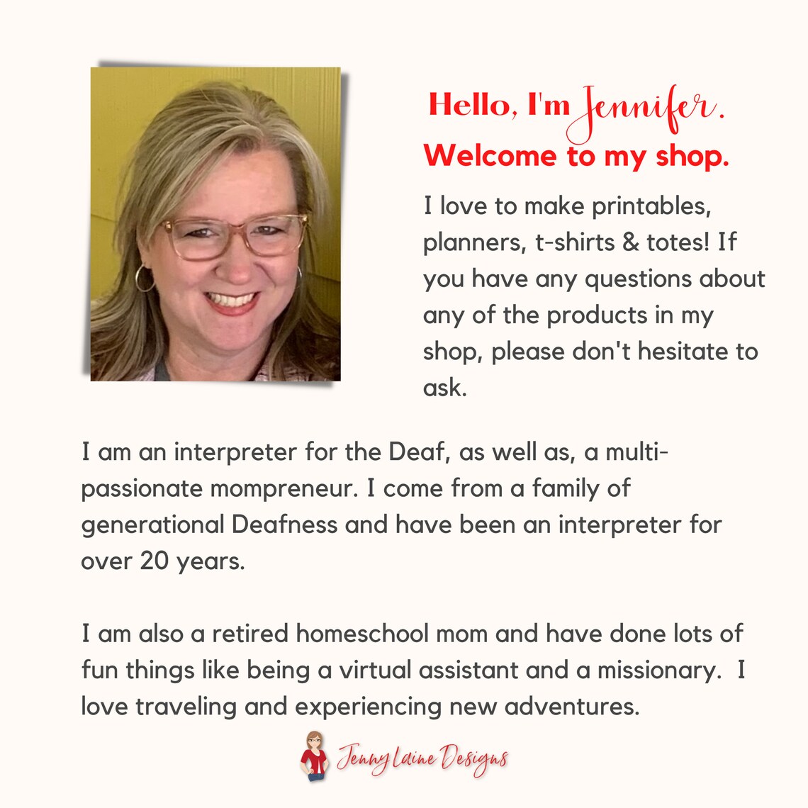 Interpreter for the Deaf Pin | American Sign Language Button Pin | Deaf ...