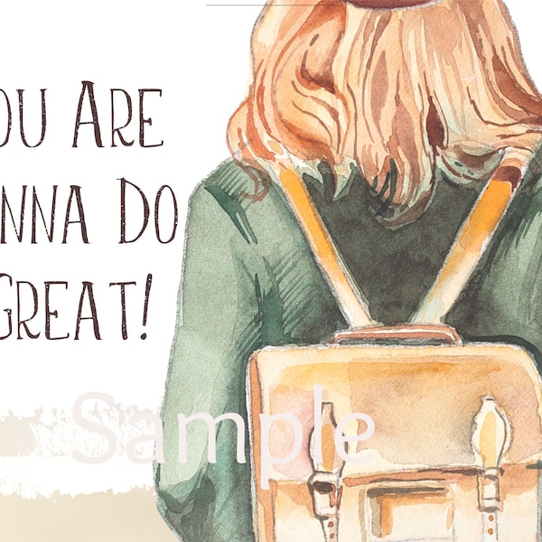 Going to College Card Instant Download Printable Card Encouragment ...