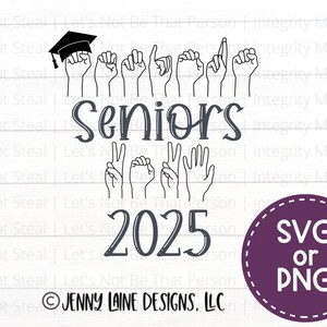ASL Graduation SVG, Graduation Announcement 2023, Asl Graduation 2023 ...