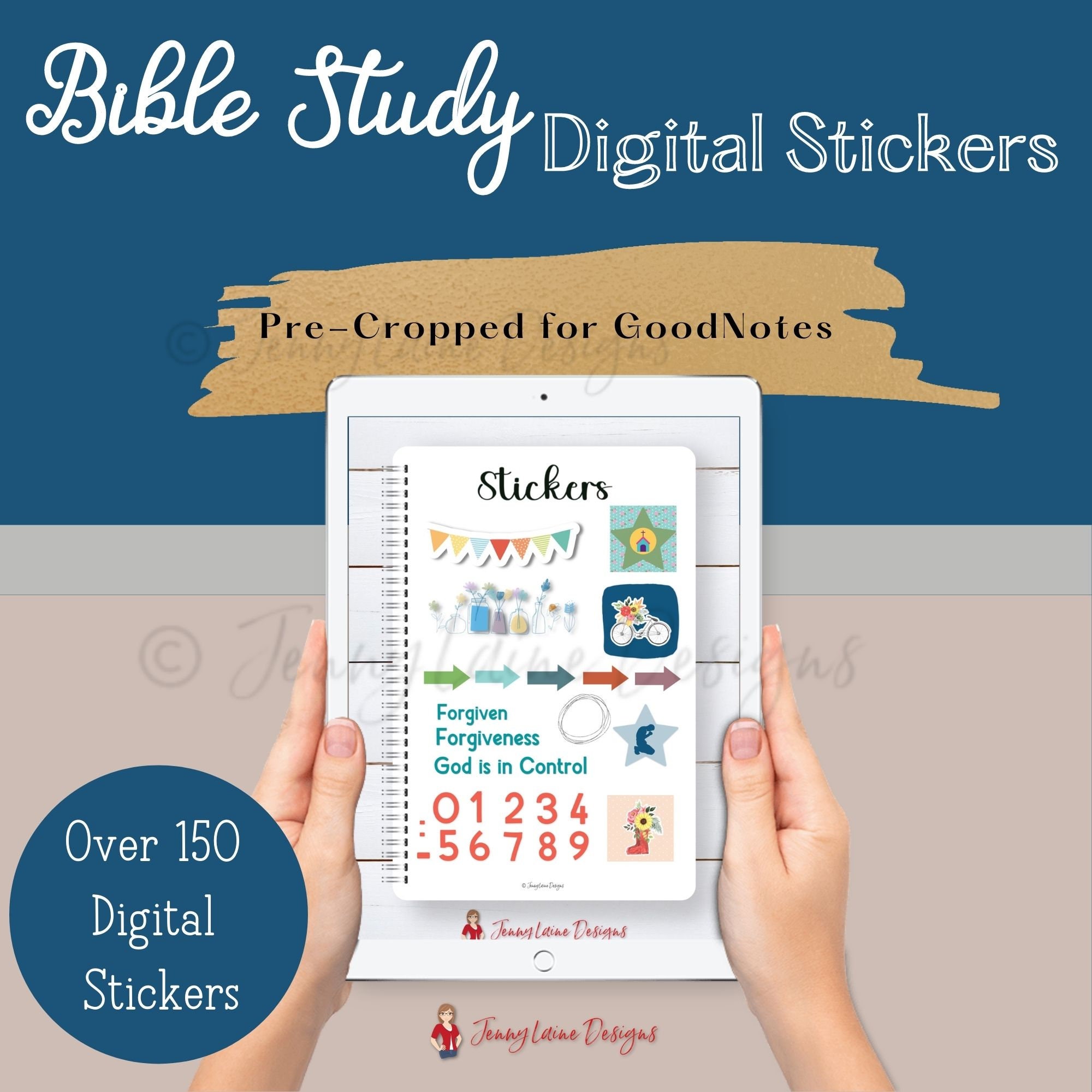 Bible Study Digital Stickers | Goodnotes | Inspiration Digital Stickers ...