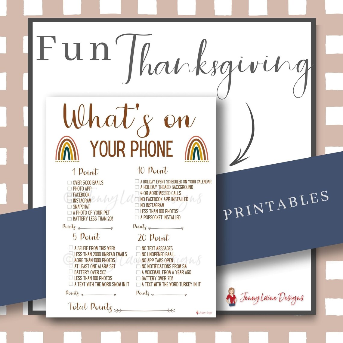 Thanksgiving Activity Printables Thanksgiving This or That | Etsy