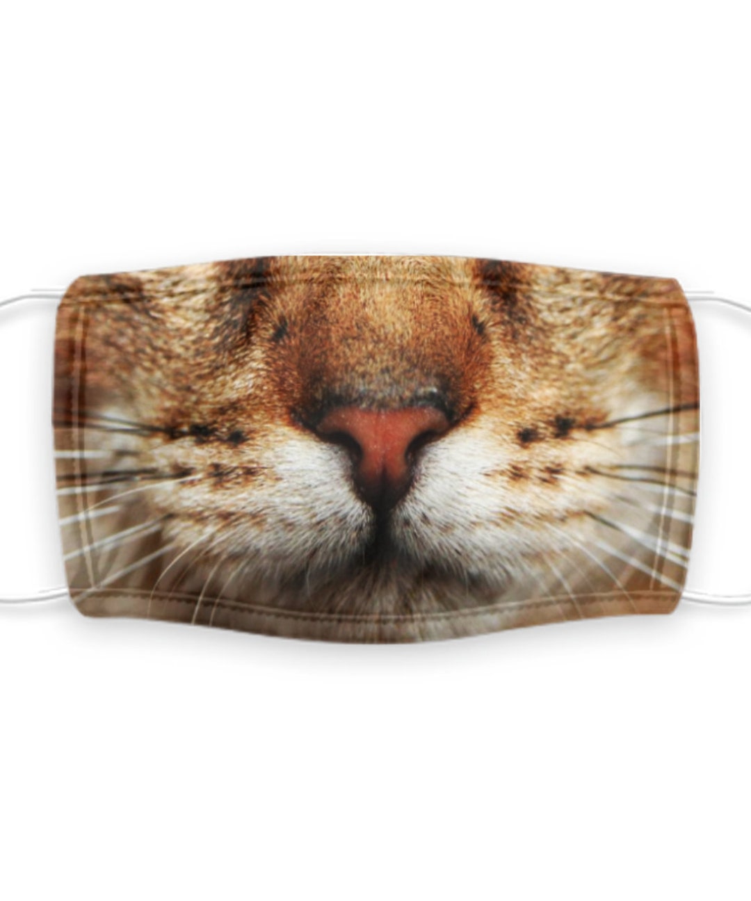 Cat Face Mask, Cat Mask, Cute Cat Mask, Funny Cat Mask, Face Mask ...