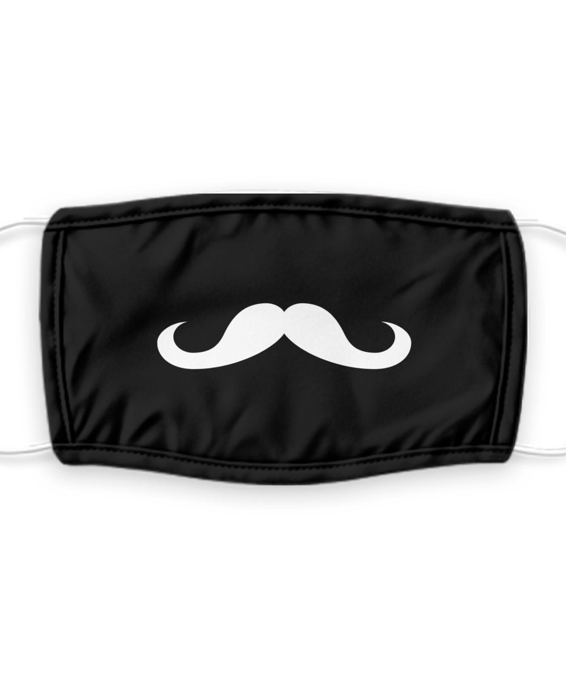 Mustache Funny Face Mask Face Mask Cool Face Mask Cute Face - Etsy