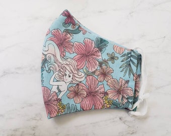 Ariel Face Mask | Etsy