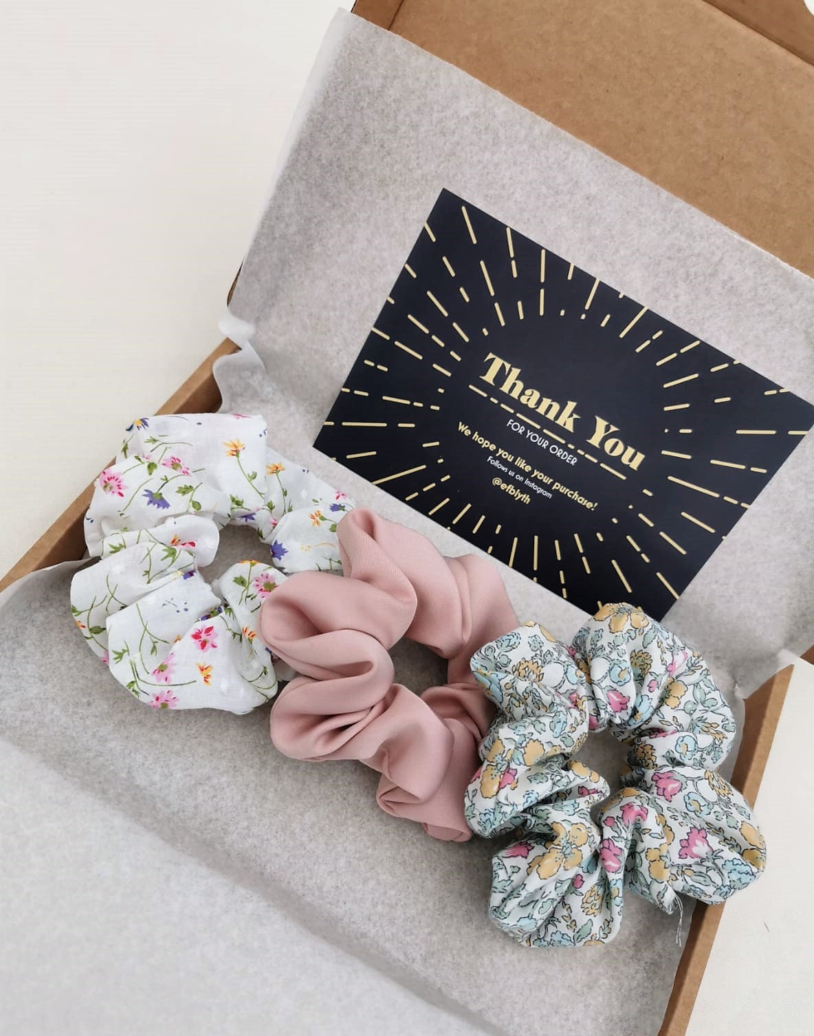 Floral Scrunchies Flower Scrunchy Hair Scrunchies Scrunchie - Etsy