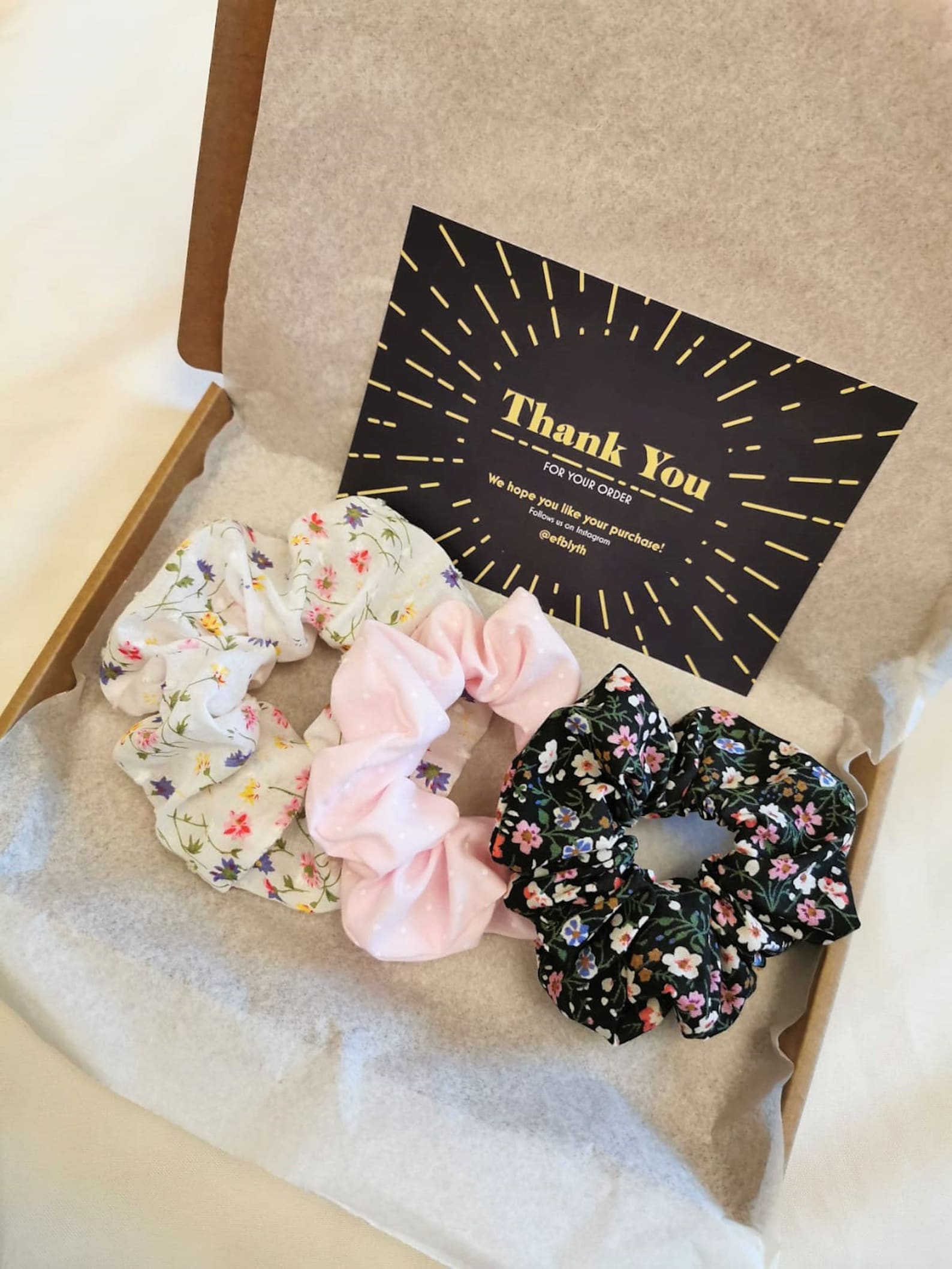 Floral Scrunchies Flower Scrunchy Hair Scrunchies Scrunchie - Etsy