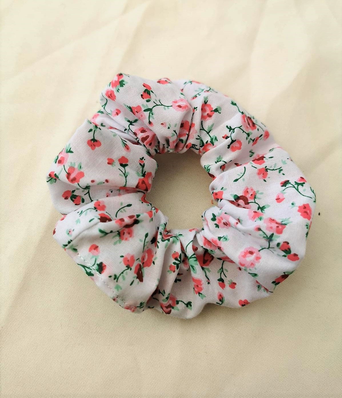 Rose Scrunchie Flower Scrunchies Floral Scrunchy Hair - Etsy UK