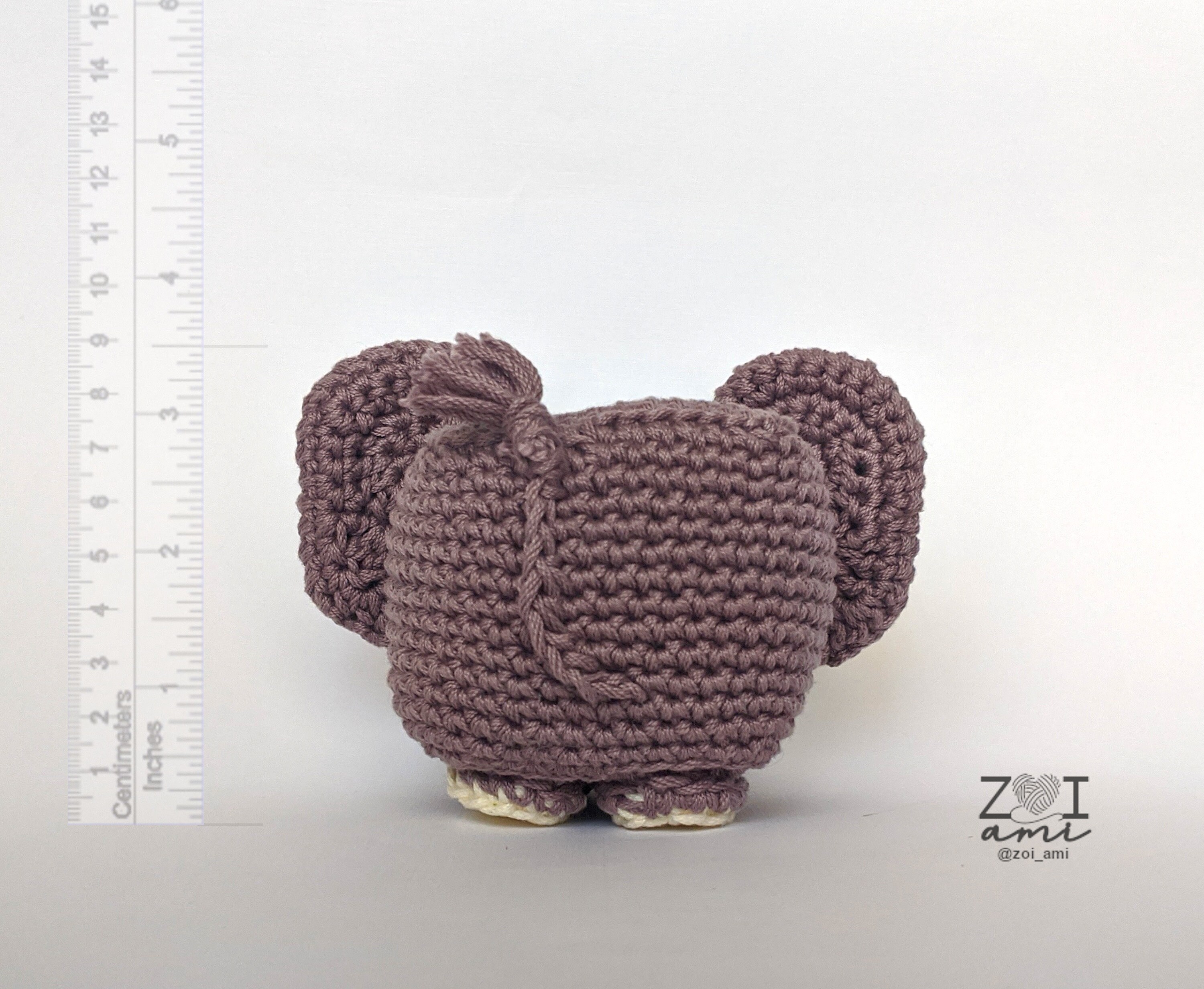 Cube Elephant PDF CROCHET PATTERN, Diy Amigurumi Animal Doll - Etsy