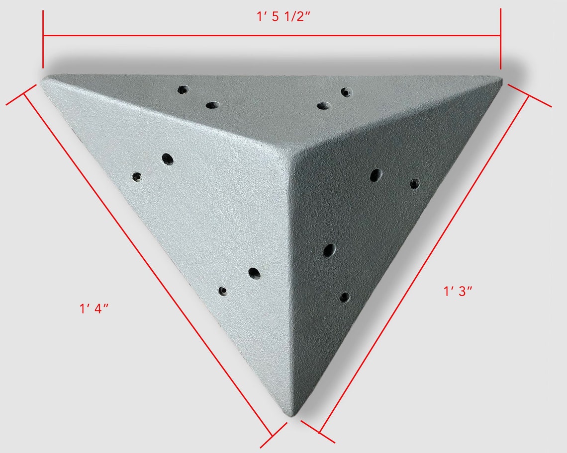 Sloper Triangle | Textured Climbing Volume - Etsy