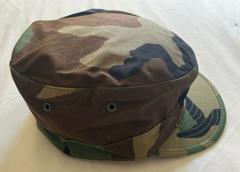 USGI Hot Weather Cap Woodland Camo Multiple Sizes Brand New - Etsy