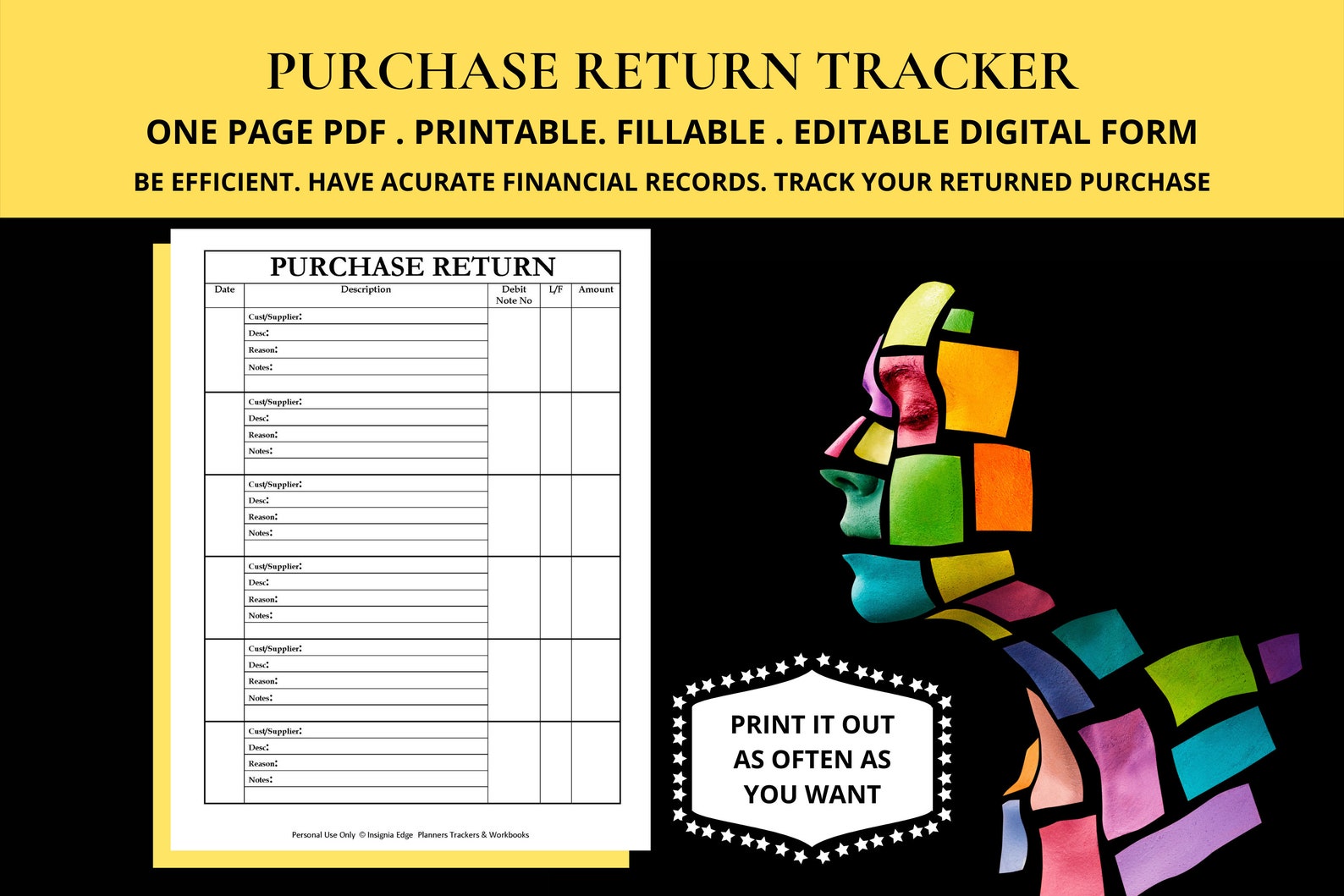 Purchase Return Journal Entry Goods Returned Invoice Format Returns ...