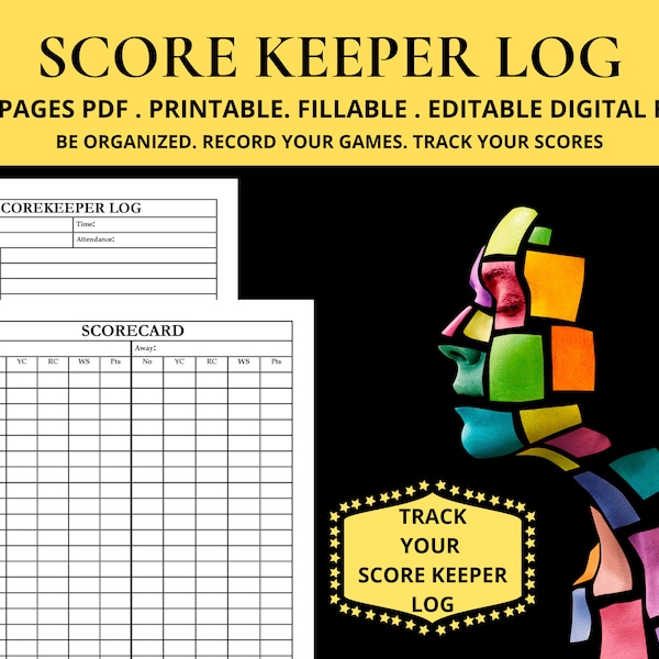 Score Keeper - Etsy