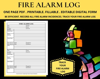 Know Your Fire Extinguishers Printable Sheet Instant (Instant Download ...