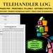 Telehandler Log Book Telehandler Daily Inspection Checklist Telehandler ...