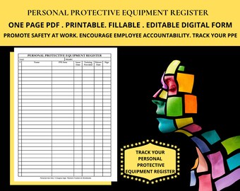 Ppe Record Sheet - Etsy