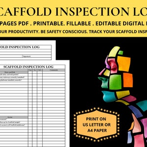 Scaffold Inspection Register Template Checklist Scaffolding Inspection ...