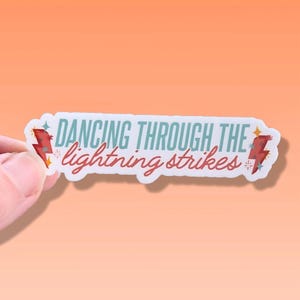 The Life of a Showgirl: "dancing Through the Lightning Strikes" Lyric ...