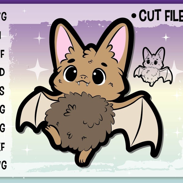 Cute Bat - Etsy