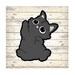 Black Cat Svg File for Commercial Use. Digital Download Ready. Kawaii ...
