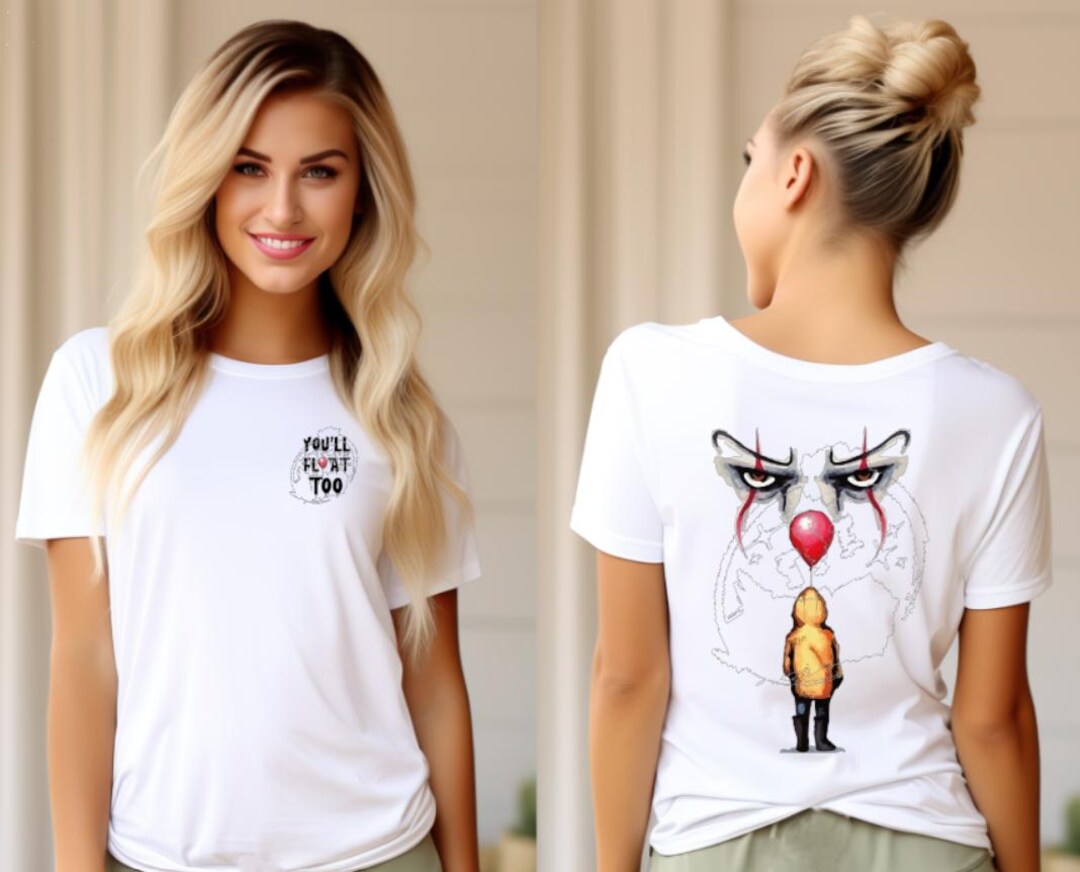 Scary Clown and Pocket - Etsy
