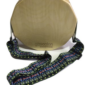 Belly Cajon With Shoulder Strap, Compact Cajon for Drummers, Portable ...