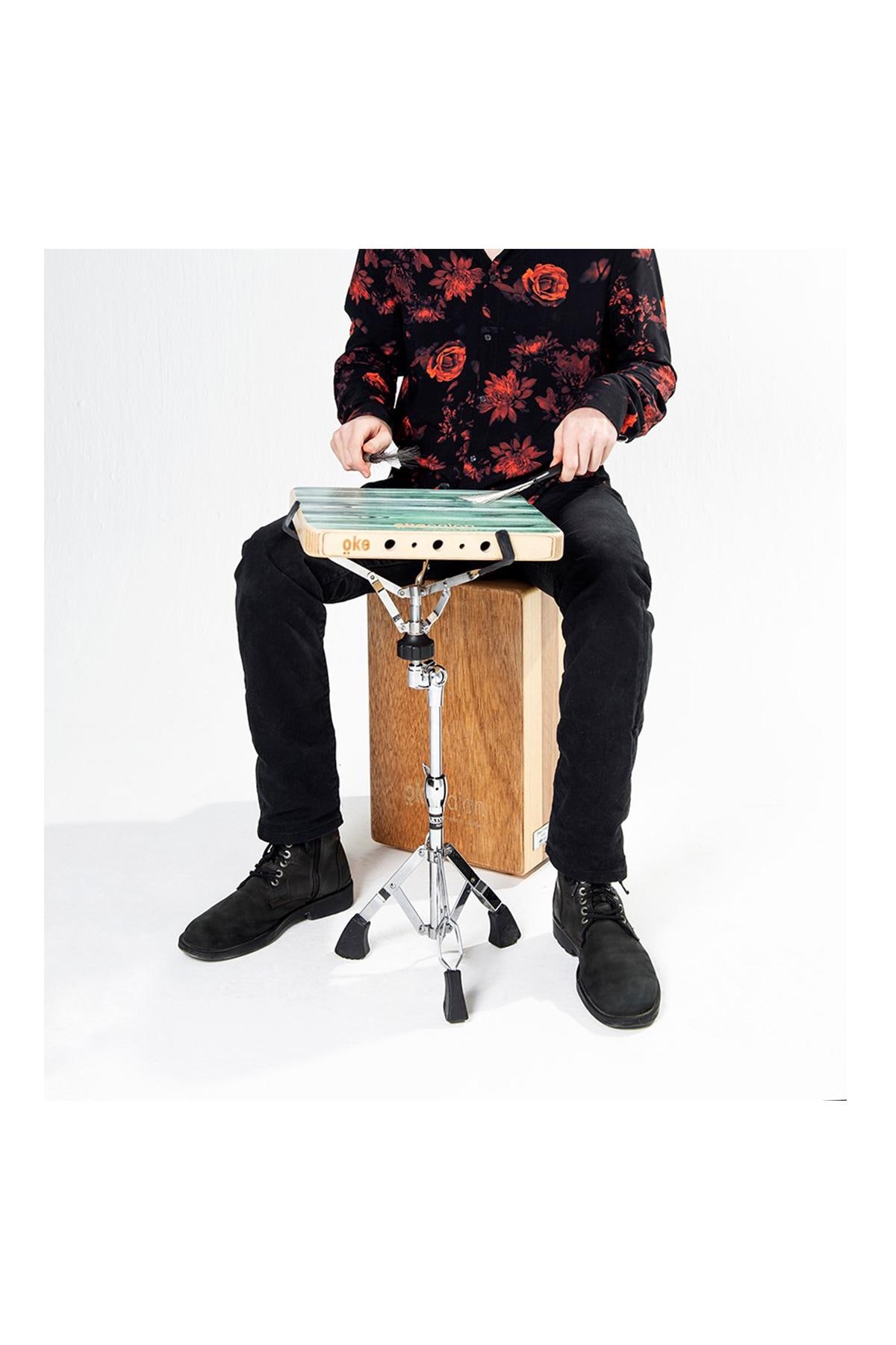 Table Cajon, Compact Tablet Cajon for Drummers, Portable Percussion Box ...