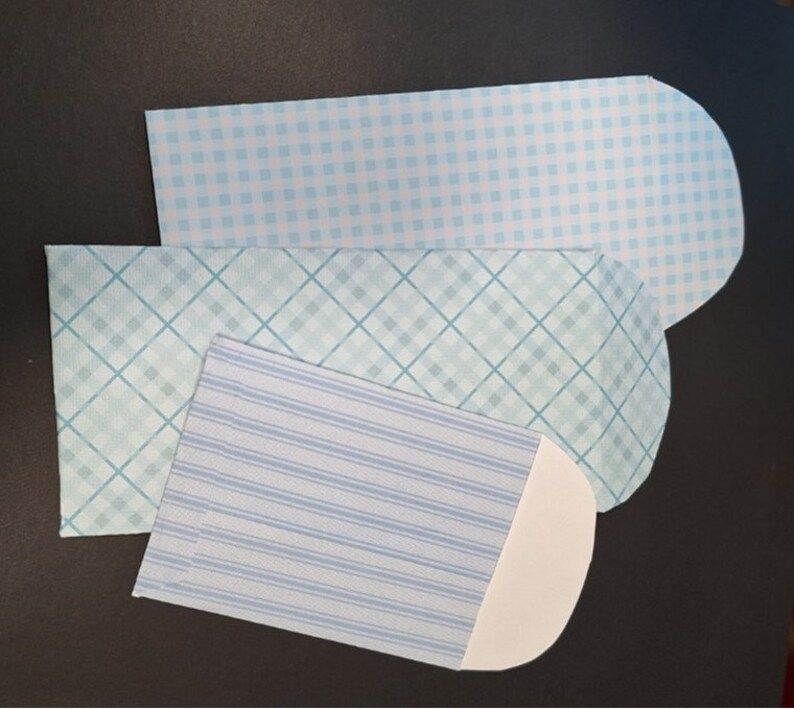 Shabby Chic Mini Envelopes (3) Blue for Decorative Purpose: Perfect ...